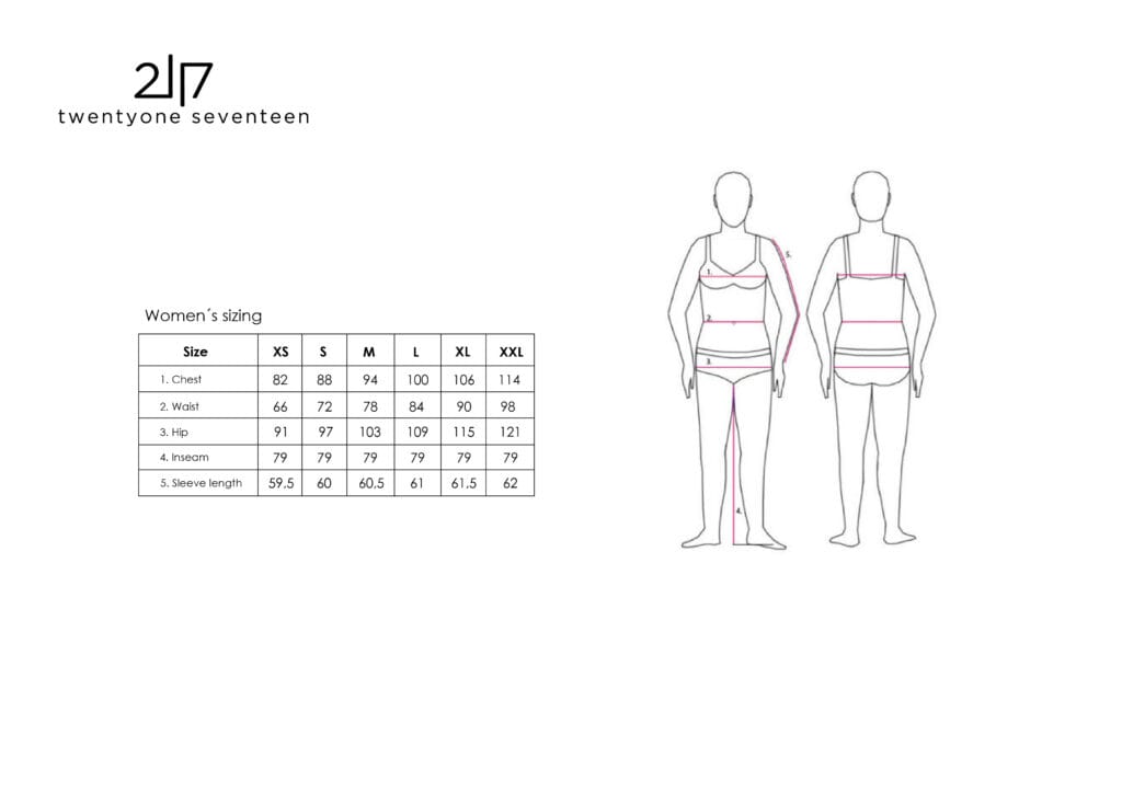 Size Guide - 2117 of Sweden